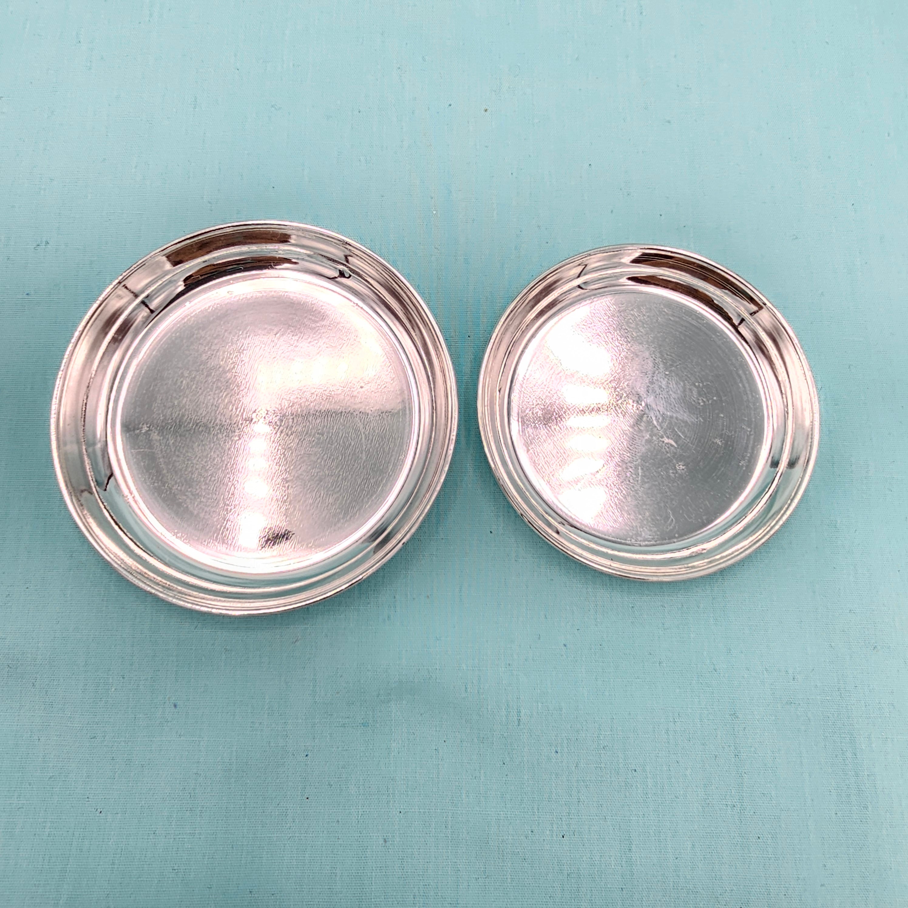Silver Small Prasadam plate – Nemali LLC