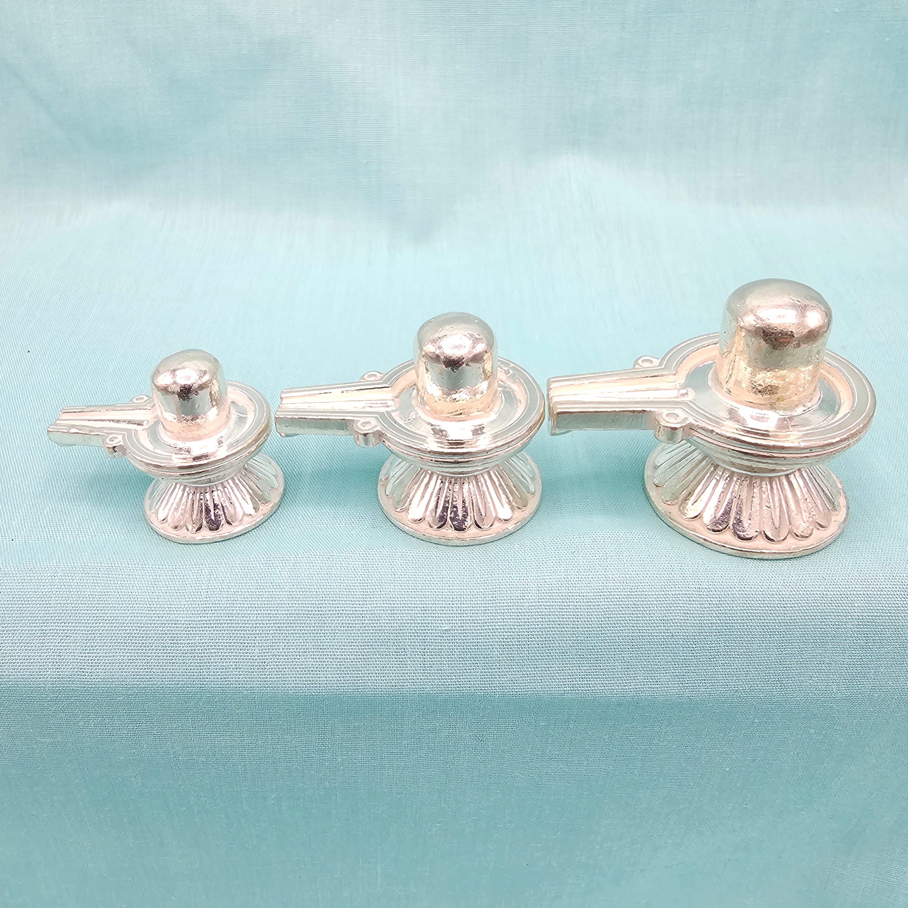 Silver Shiva lingam – Nemali LLC