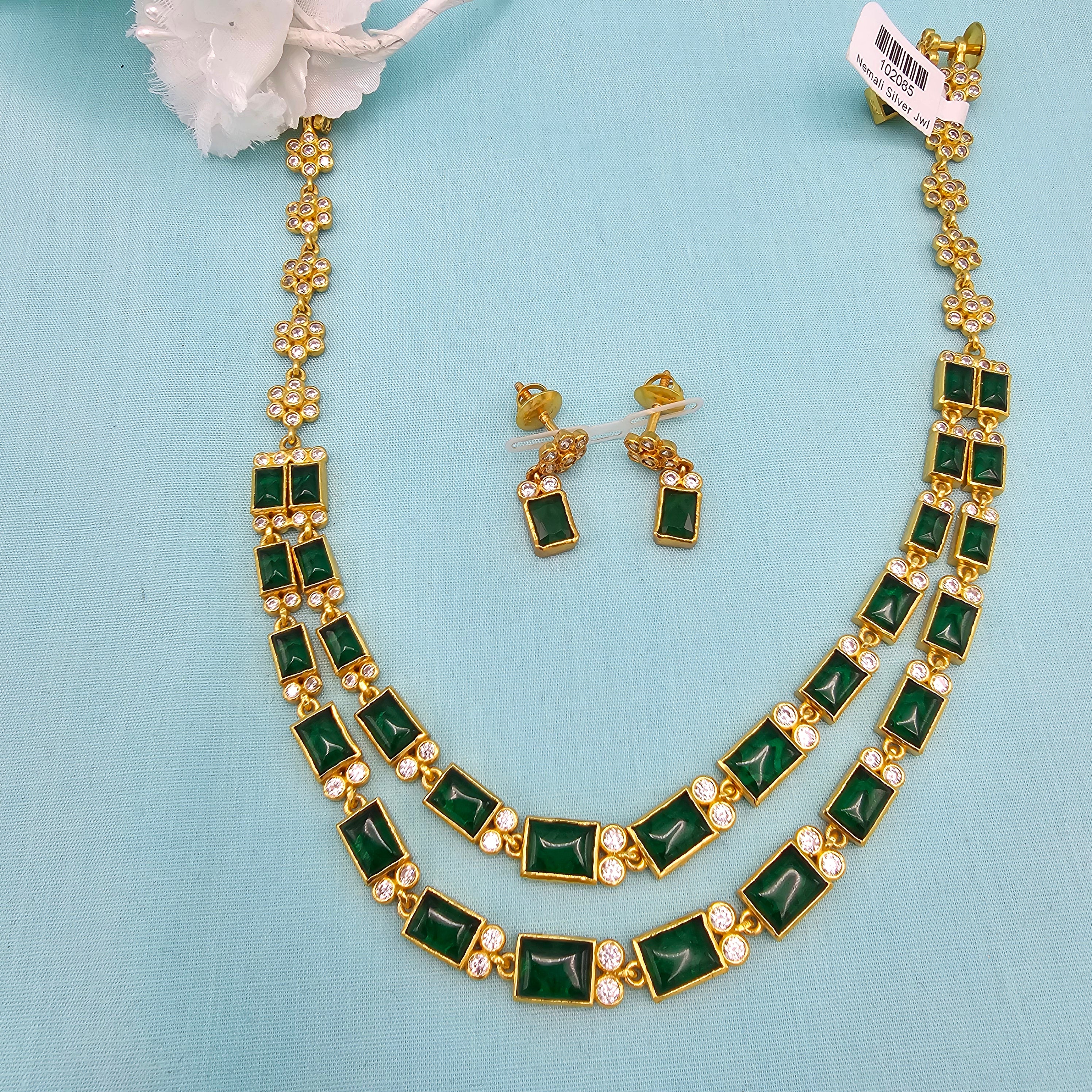 Silver 2L Emerald set – Nemali LLC